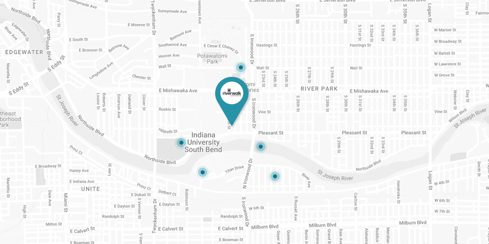 Student Housing Near IUSB | Riverwalk Commons